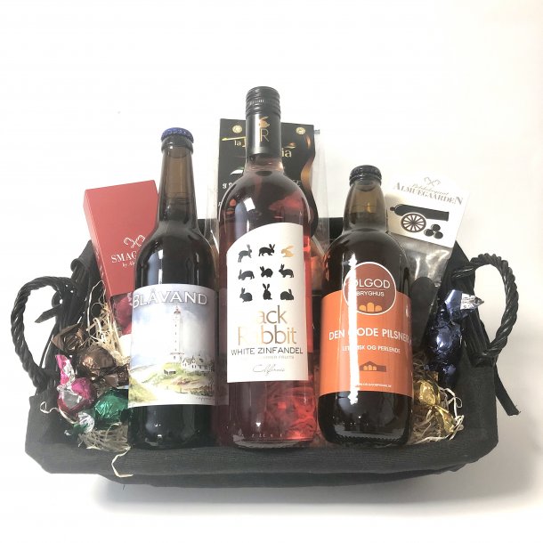 Gavekurv med rosévin | Produkter | Gavekurve | Maggies.dk Gavekurv med rosévin | Produkter | Gavekurve | Maggies.dk